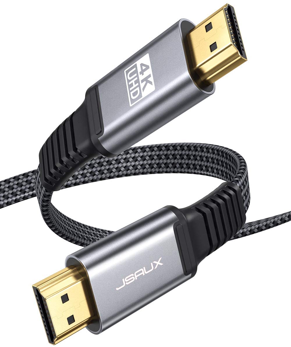 Flat Slim HDMI Cable - JSAUX HDMI 2.0 - Reviews Direct