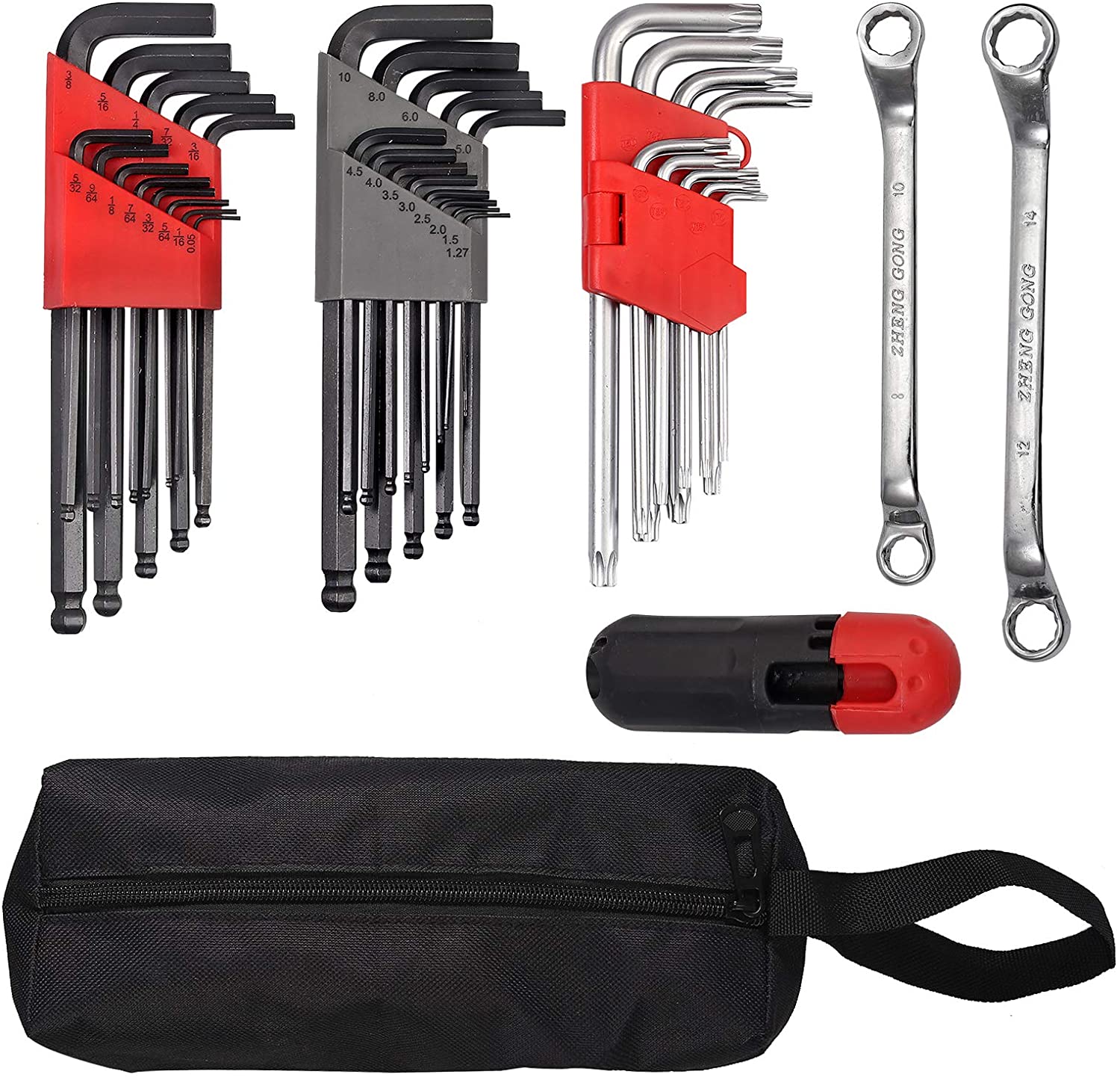 Justech Hex Keys Set 38 Pieces - Alan keys - Reviews Direct